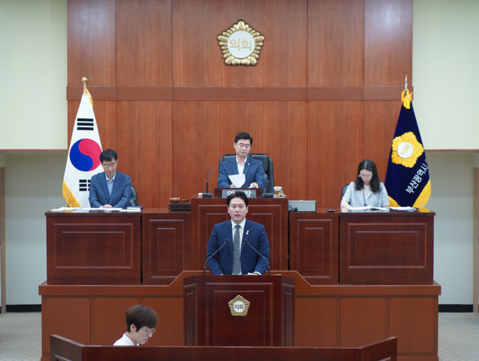 김기탁 영도구의원 영도구민 의견 무시한 일방적 버스노선 개편안 재검토 촉구 5분 발언