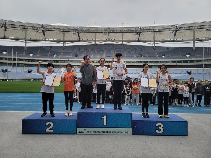 인천시교육청 제7회 인천광역시교육감배 초등학생 육상대회 성료 대한경제