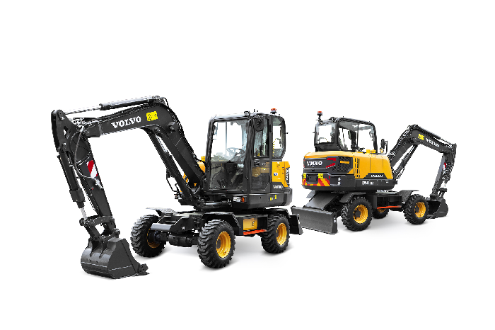 볼보건설기계, 2019년 업그레이드형 5t 소형 휠 굴착기 ‘EW60E PRO’ 출시